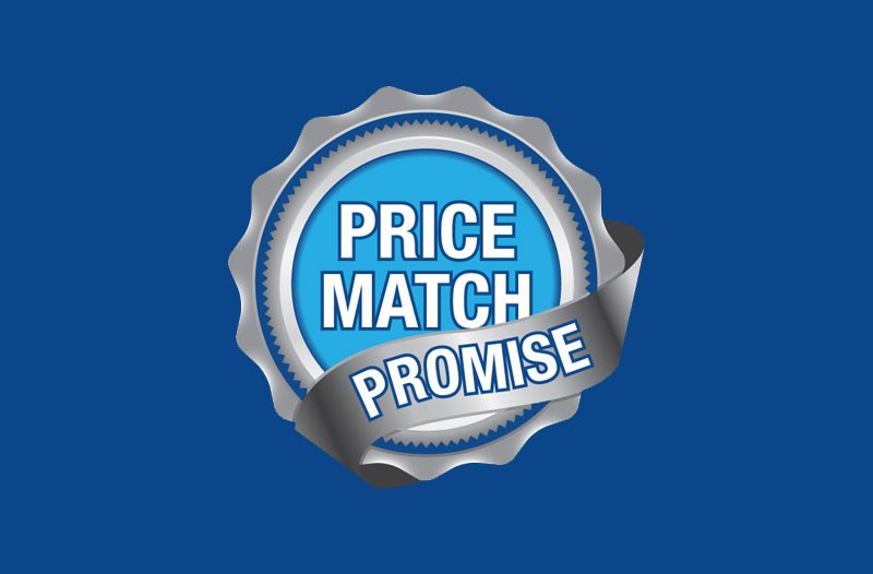 Our Price Match Promise is now live, give us a try!